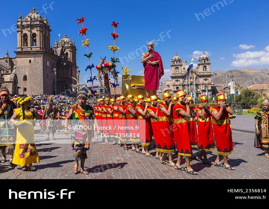 Hemis : Perou province cuzco cuzco unesco inti raymi fete soleil ...