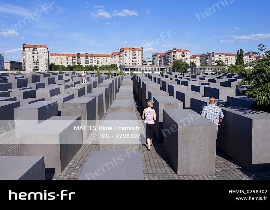 Hemis : Allemagne berlin quartier mitte holocaust mahnmal memorial ...