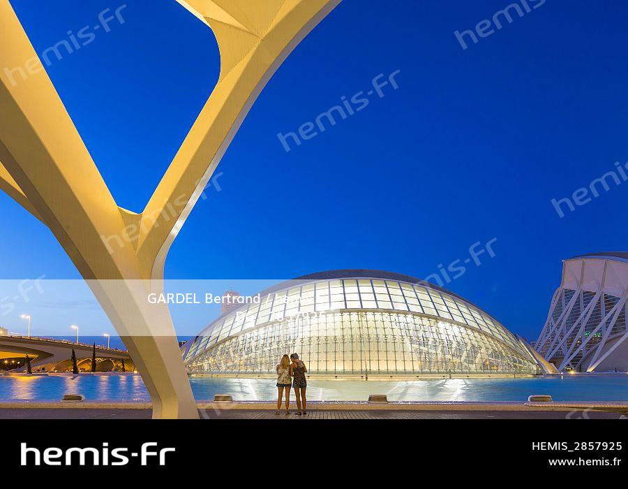Hemis : Espagne valence cite sciences arts hemisferic architecte ...