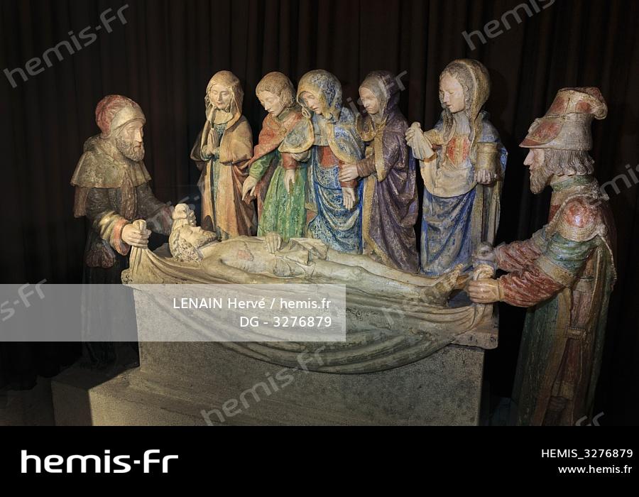 Hemis : France correze vallee dordogne reygade mise tombeau polychrome ...