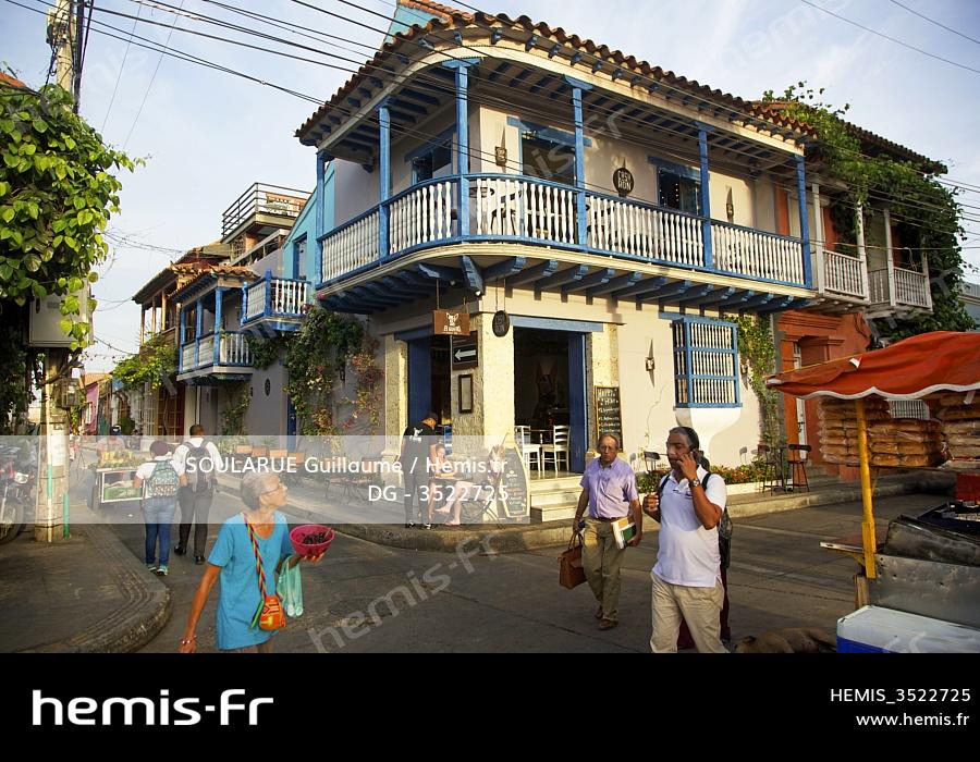 Hemis : Colombie departement bolivar carthagene unesco quartier ...