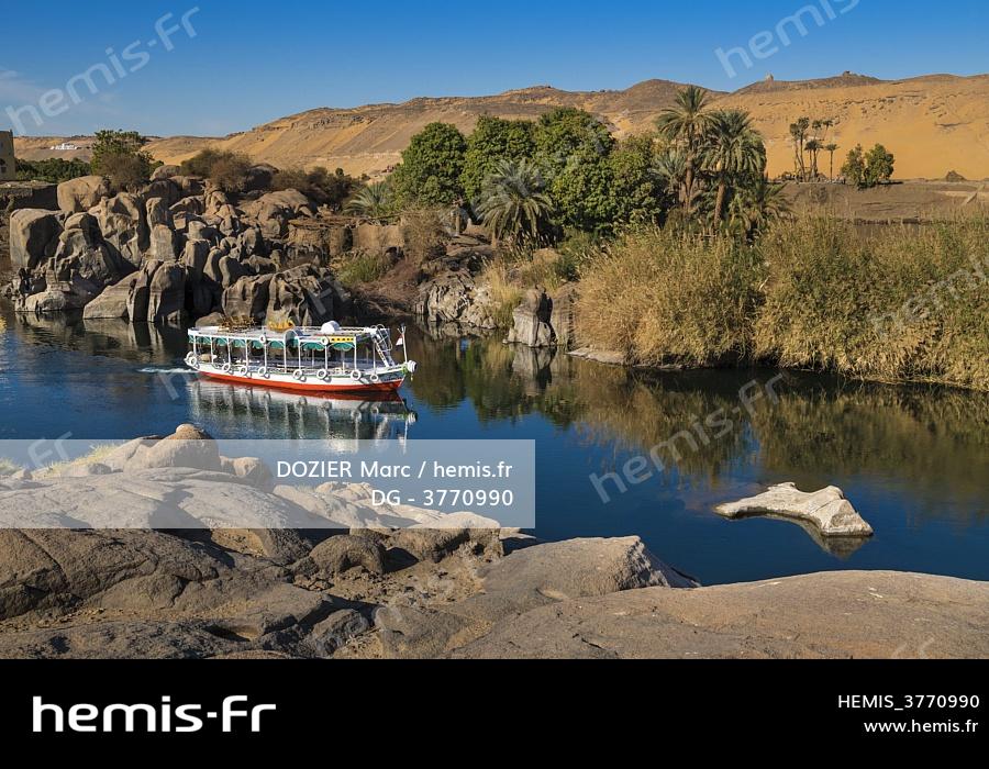 Hemis : Egypte haute egypte vallee nil assouan bateau touristique nil ...