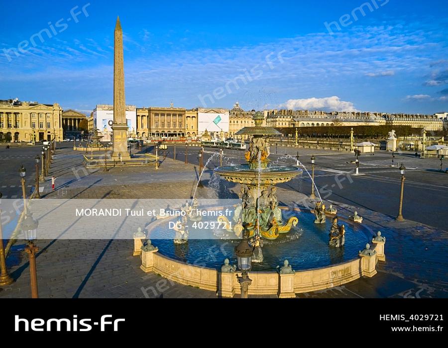 Hemis : France paris place concorde unesco vue aerienne