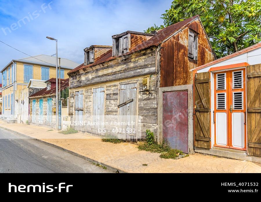 Hemis : France caraibes petites antilles guadeloupe ile desirade case ...