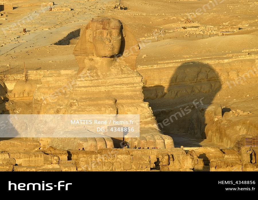 Hemis : Egypte caire gizeh plateau gizeh unesco sphinx