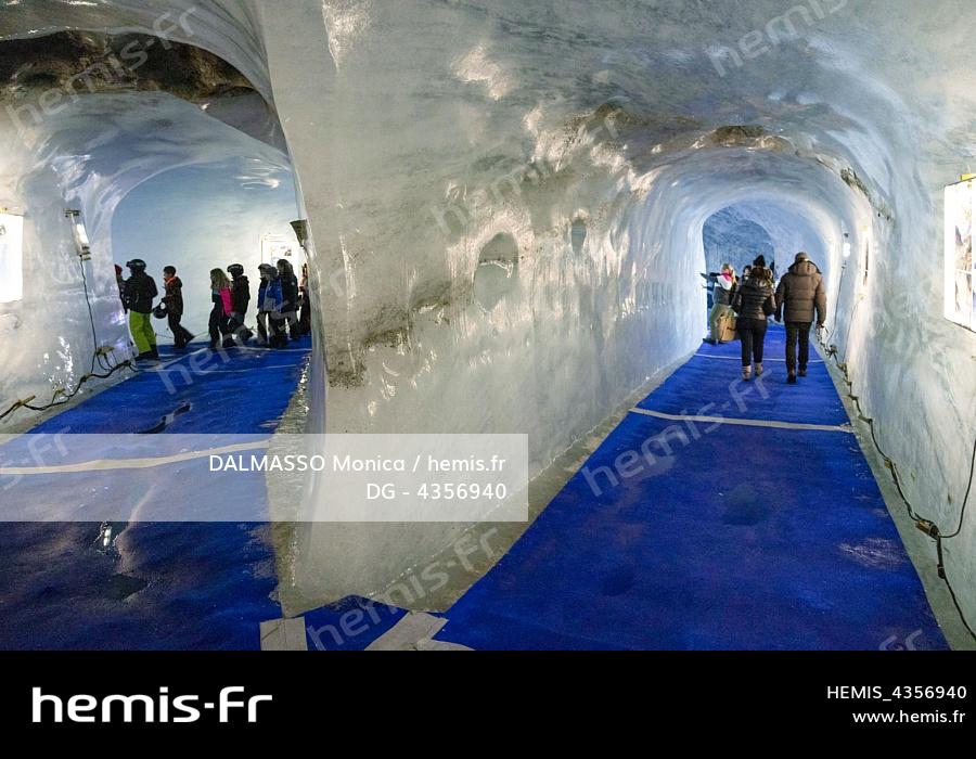 Hemis : France haute savoie chamonix mont blanc grotte mer glace ...