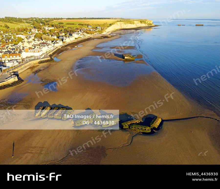 Hemis : France calvados arromanches les bains lieux historiques ...