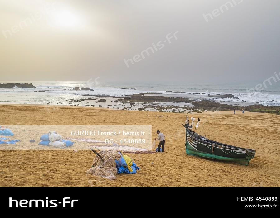 Hemis : Maroc province sidi bennour oualidia plage
